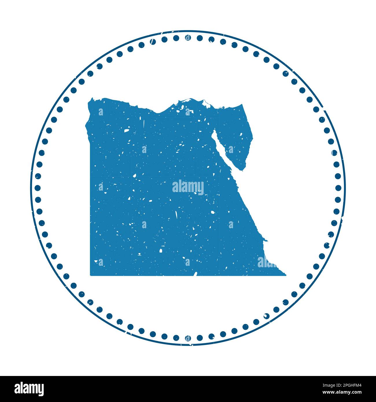 Egypt sticker. Travel rubber stamp with map of country, vector ...