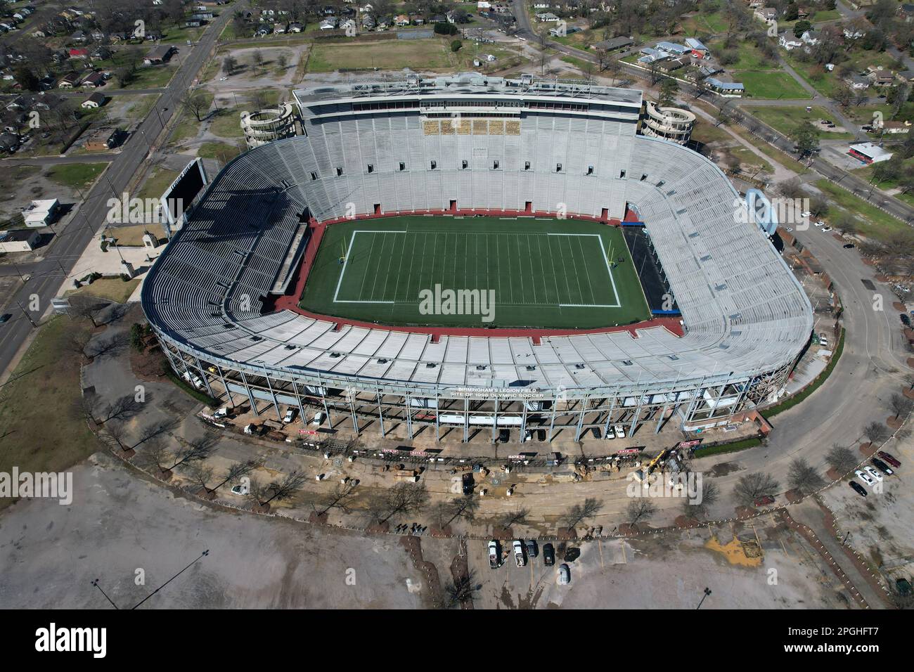 Legion Field Birmingham Ala Diagram