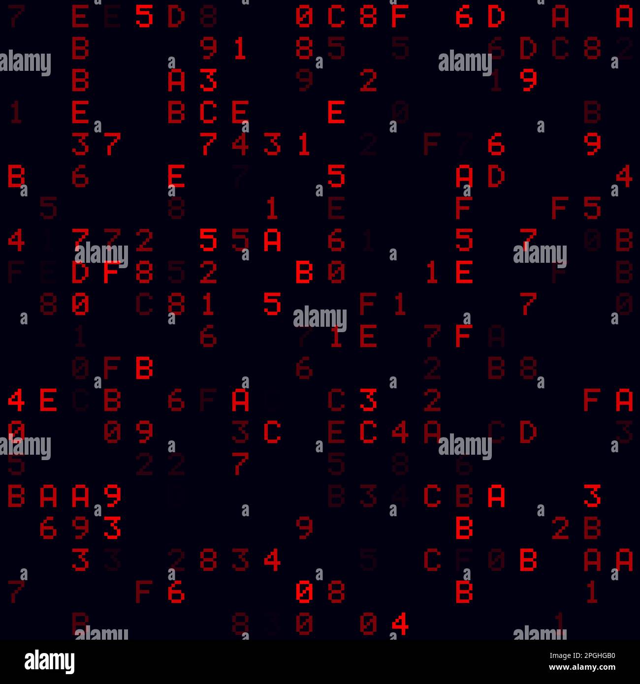 Red matrix Stock Vector Images - Alamy