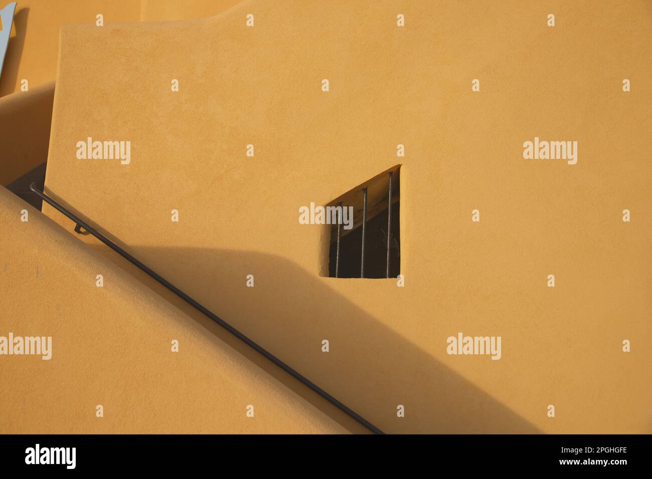 Abstract building shapes in Procida Island Stock Photo - Alamy