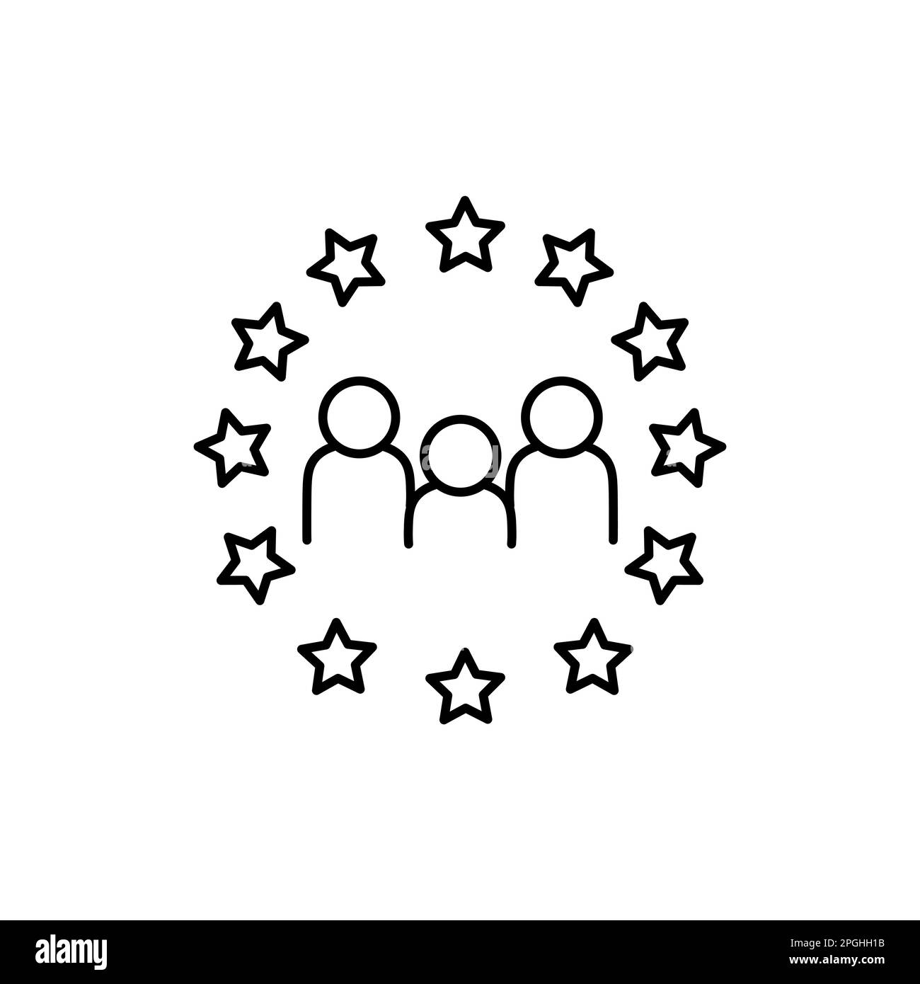 Team management icon Stock Vector Images - Alamy