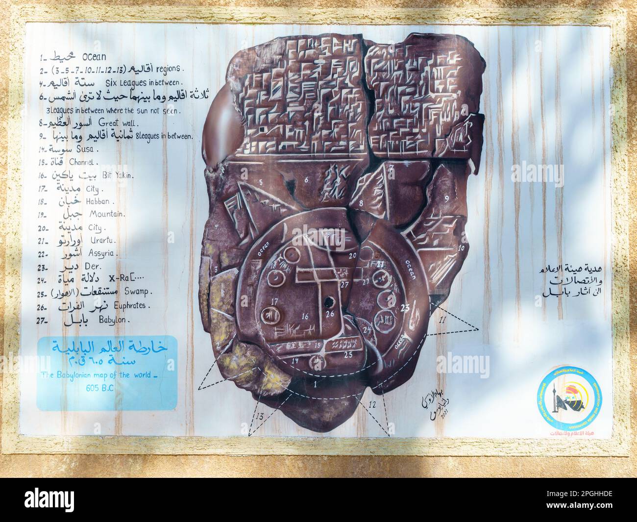 Babylon map hi-res stock photography and images - Alamy