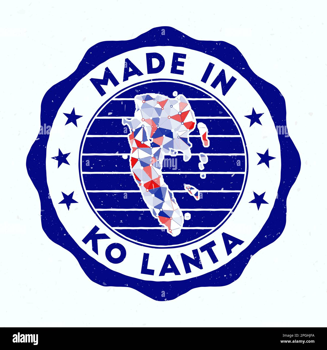 Island ko lanta map Stock Vector Images - Alamy