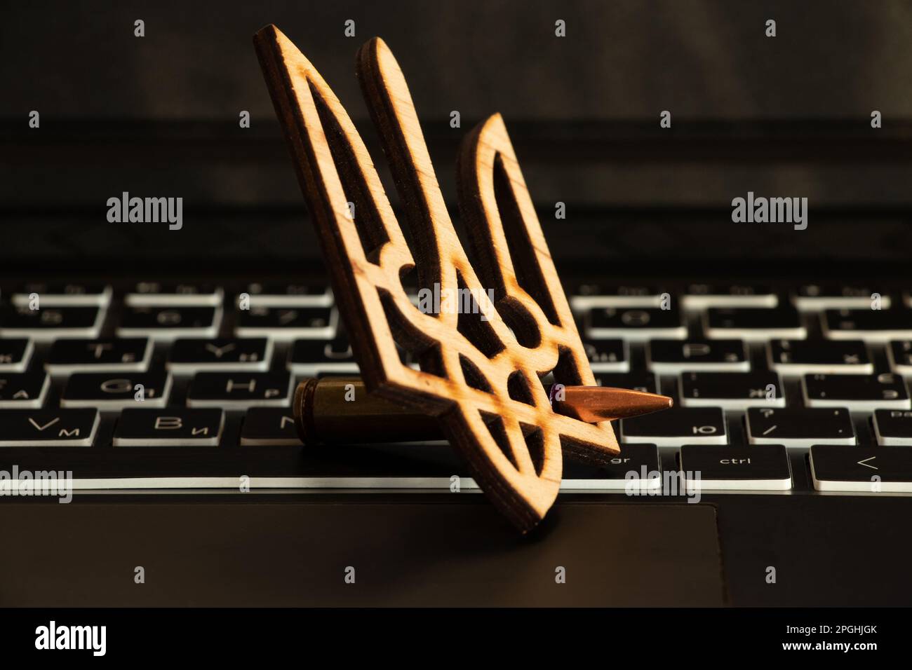 Ukraine wooden rifle hi-res stock photography and images - Alamy