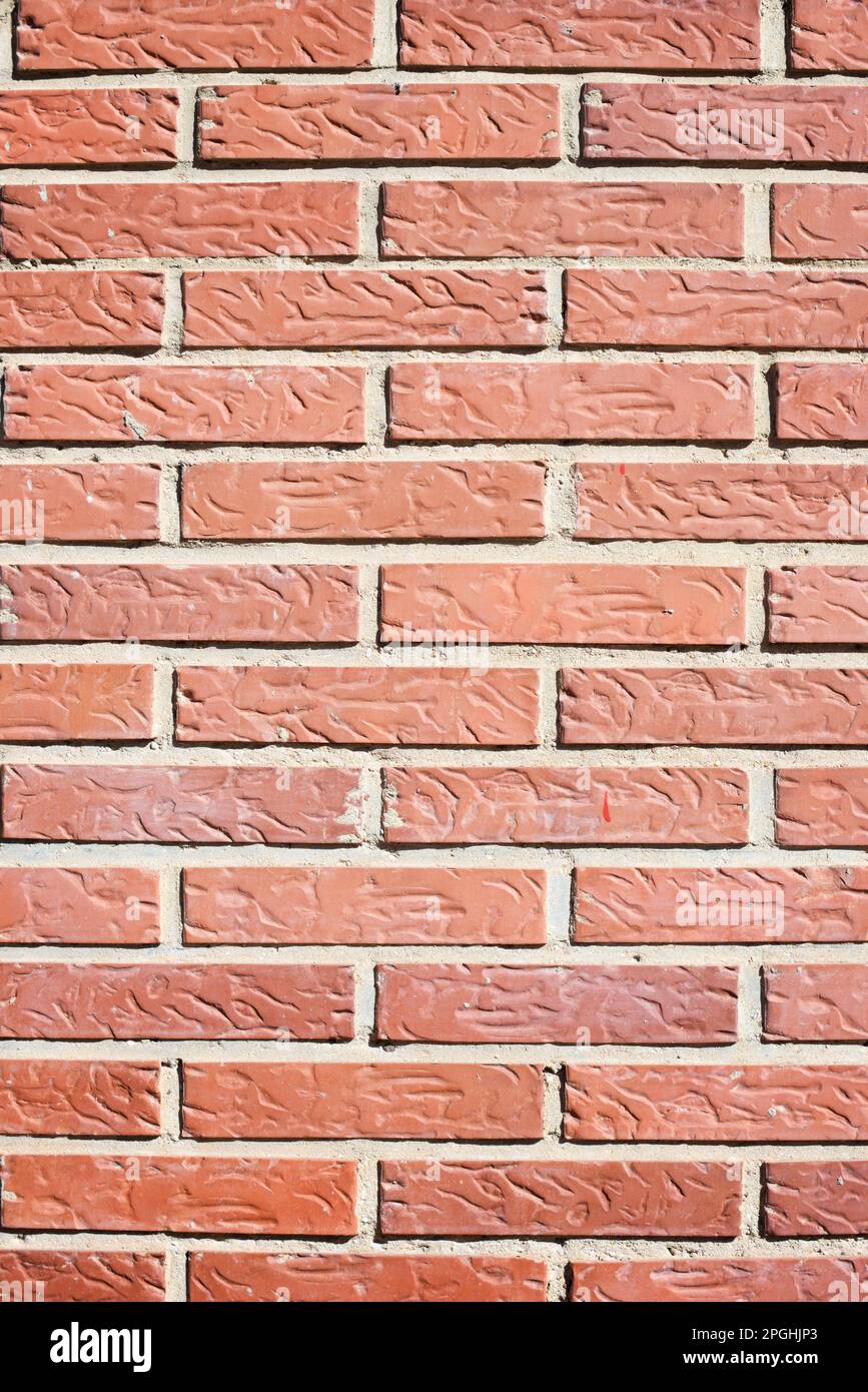Texture of an new brick wall Stock Photo - Alamy