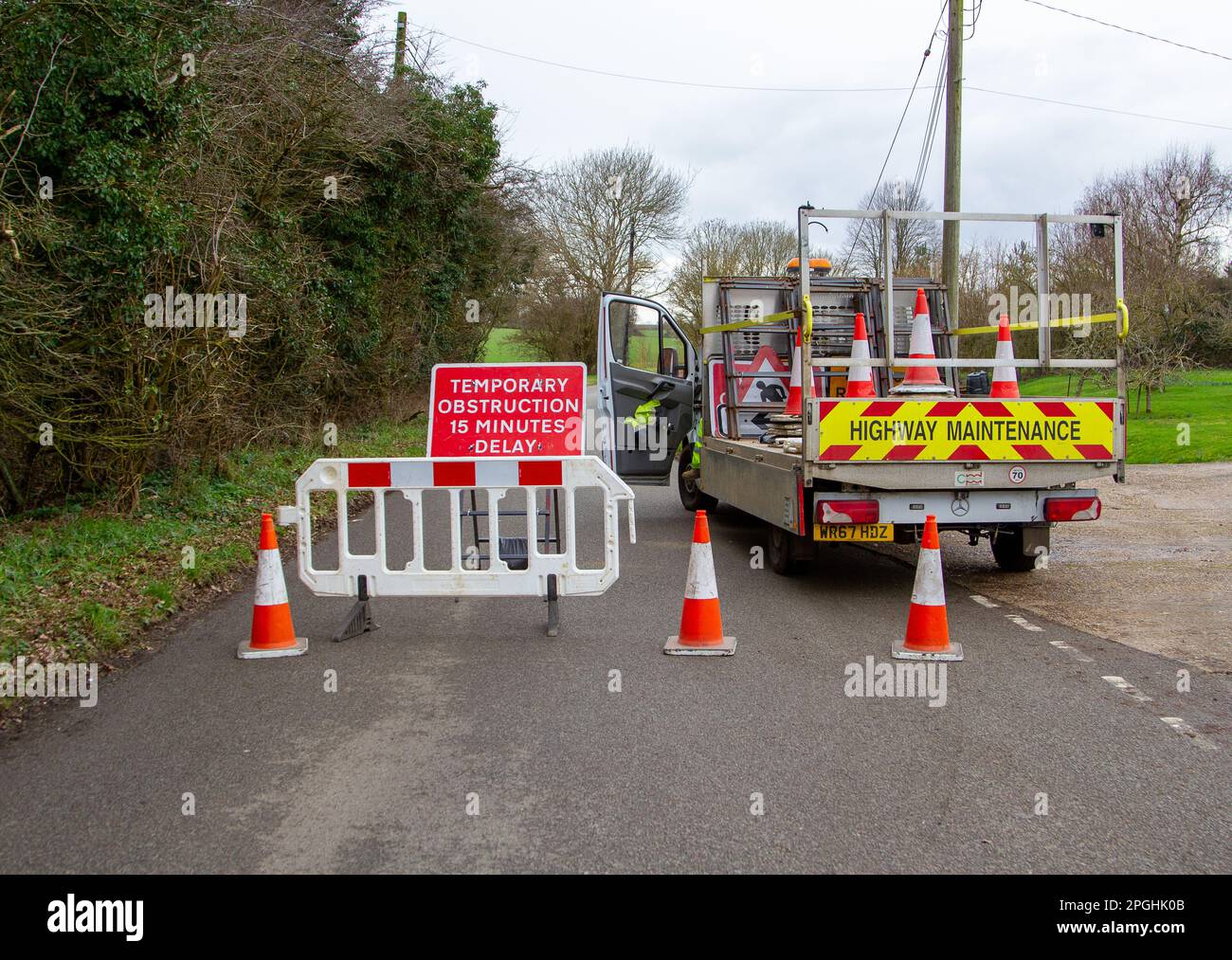 Obstruction of highway hi-res stock photography and images - Alamy