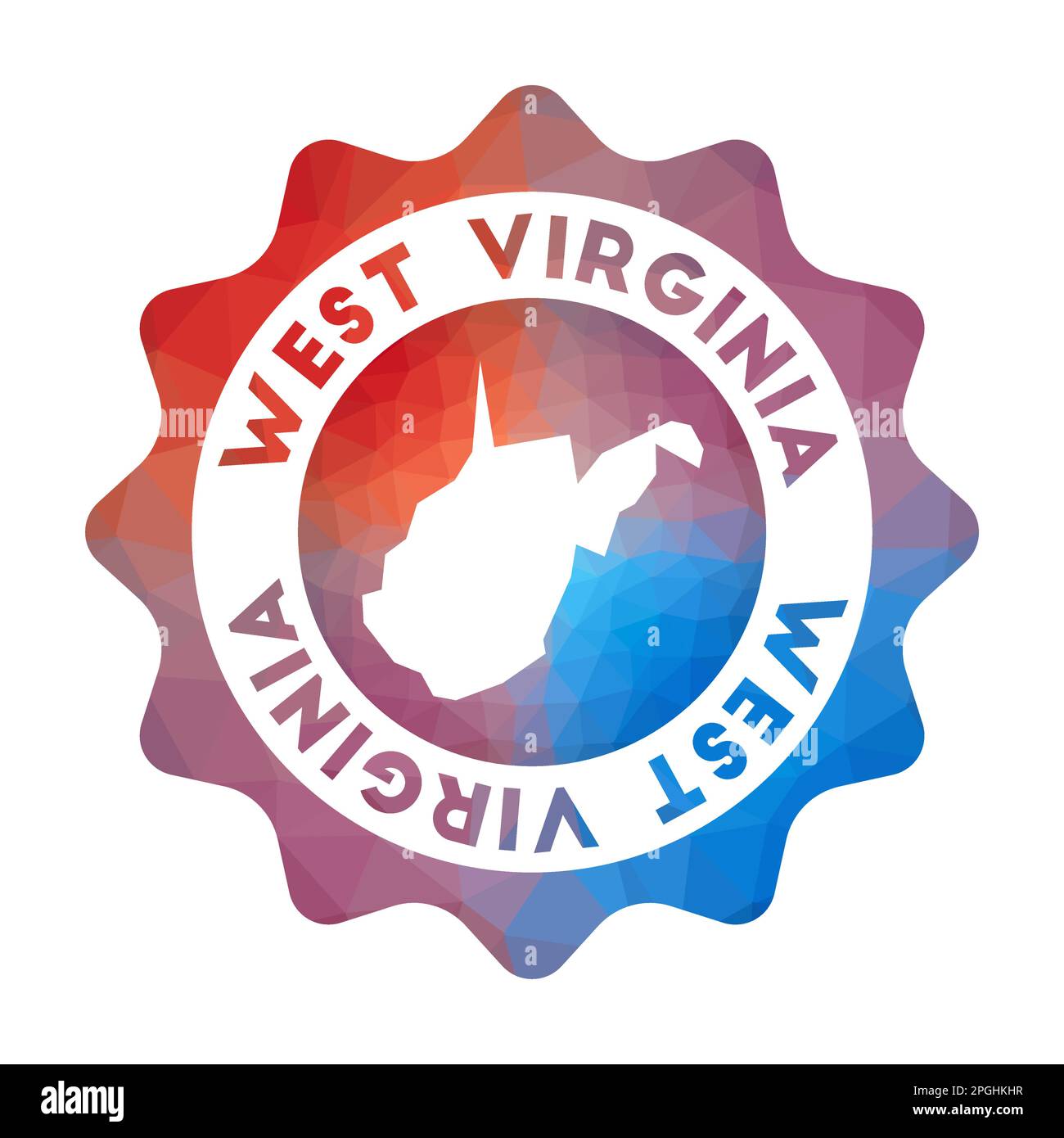 West virginia graph Stock Vector Images - Alamy