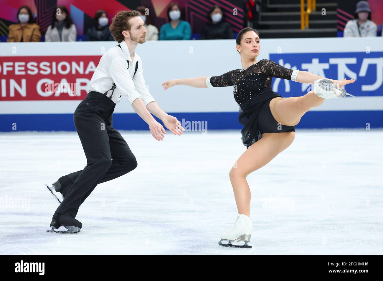 Saitama, Japan. 23rd Mar, 2023. Sara Conti & Niccolo Macii (ITA) Figure ...
