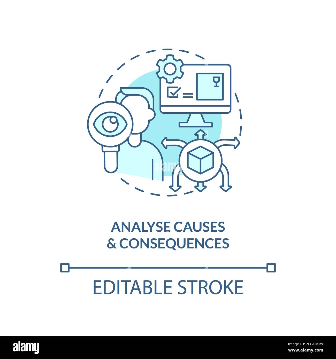 Causes of stroke Stock Vector Images - Alamy