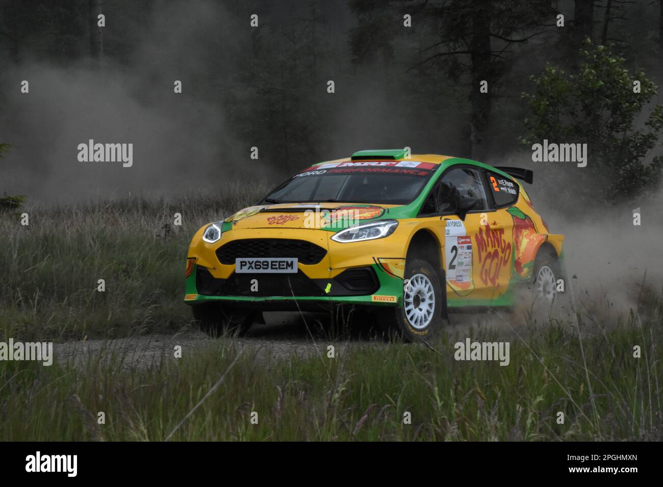 Ford Fiesta R2 Rally Stock Photo - Alamy
