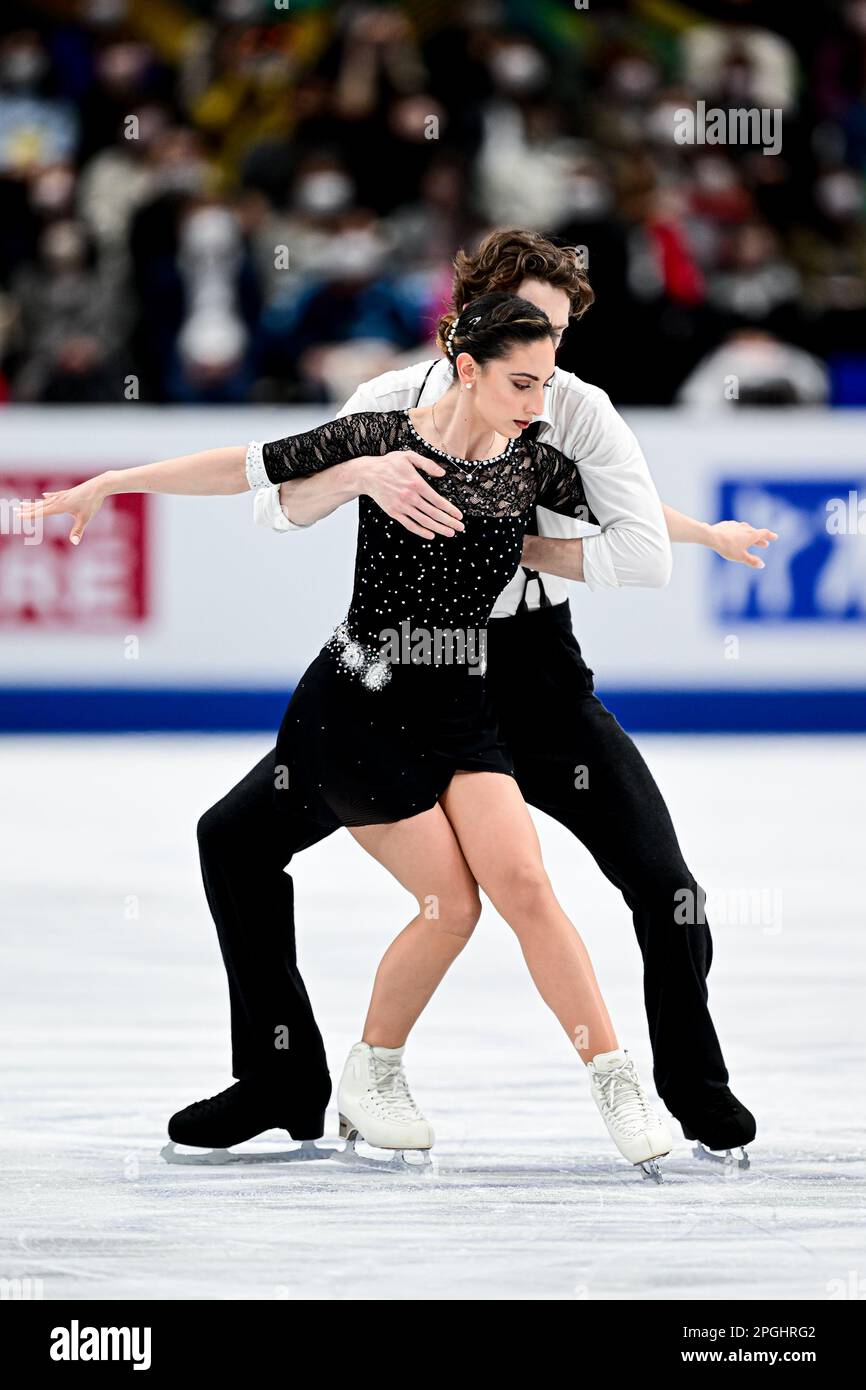 Saitama, Japan. 23rd Mar, 2023. Sara CONTI & Niccolo MACII (ITA ...