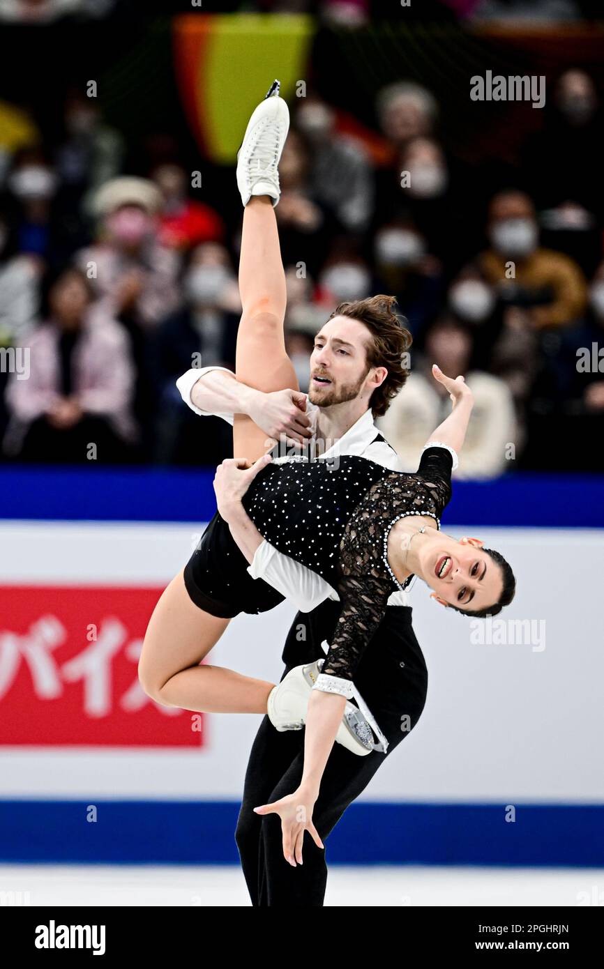 Saitama, Japan. 23rd Mar, 2023. Sara CONTI & Niccolo MACII (ITA ...