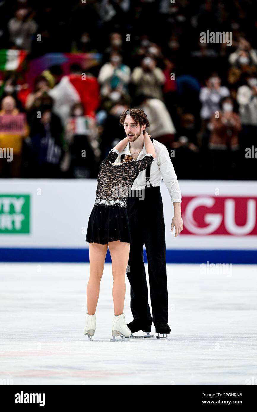 Saitama, Japan. 23rd Mar, 2023. Sara CONTI & Niccolo MACII (ITA ...