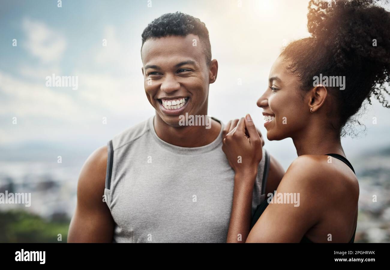 It helps to have a shoulder to lean on through this fitness journey. a ...