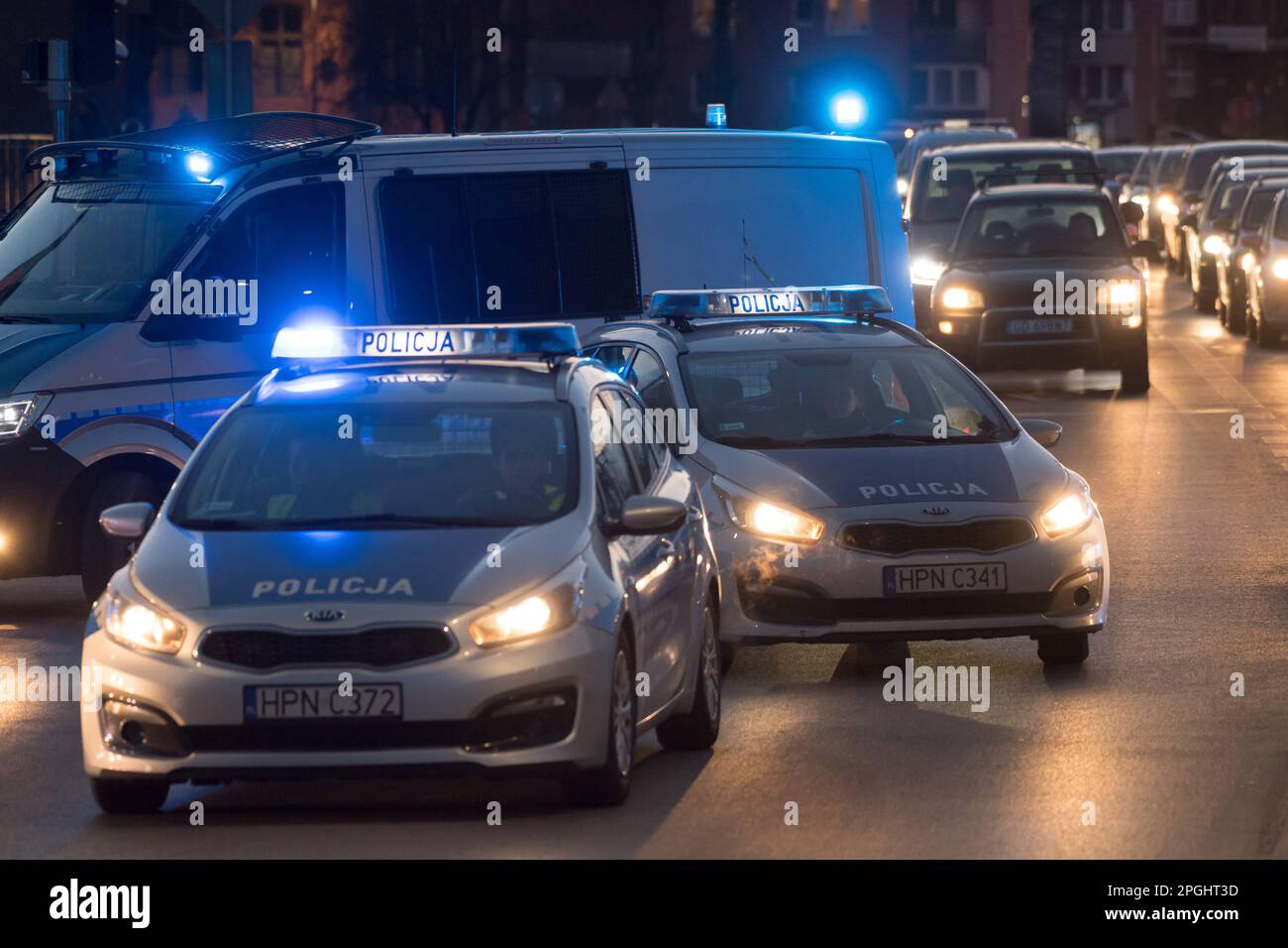 Polish traffic police hi-res stock photography and images - Alamy