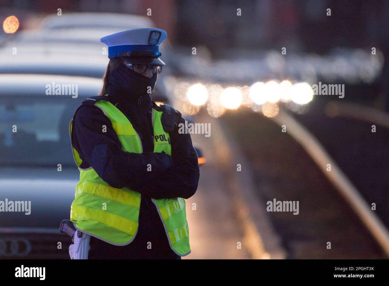 Cityscape with signals hi-res stock photography and images - Alamy