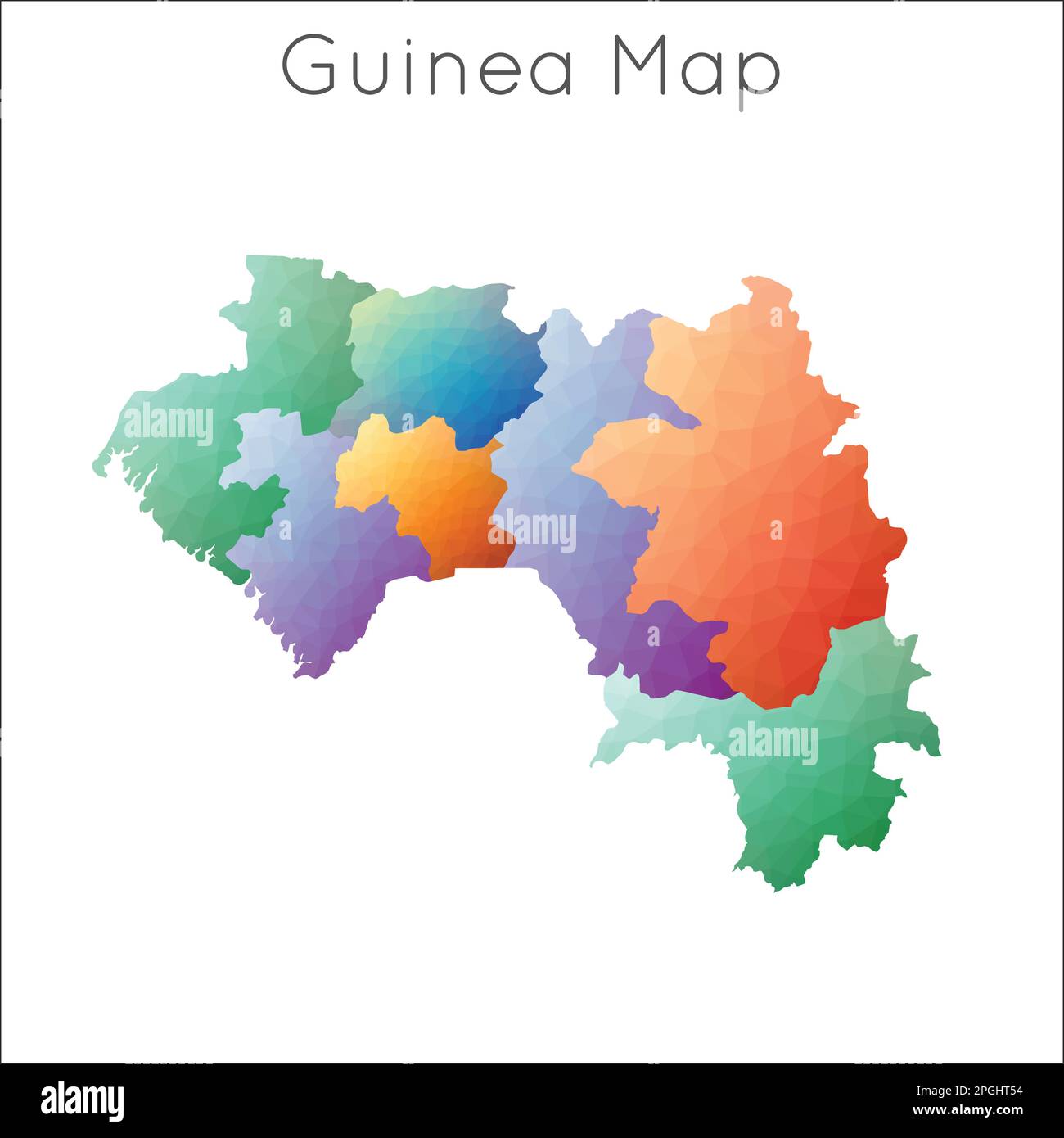 3d map of guinea hi-res stock photography and images - Alamy