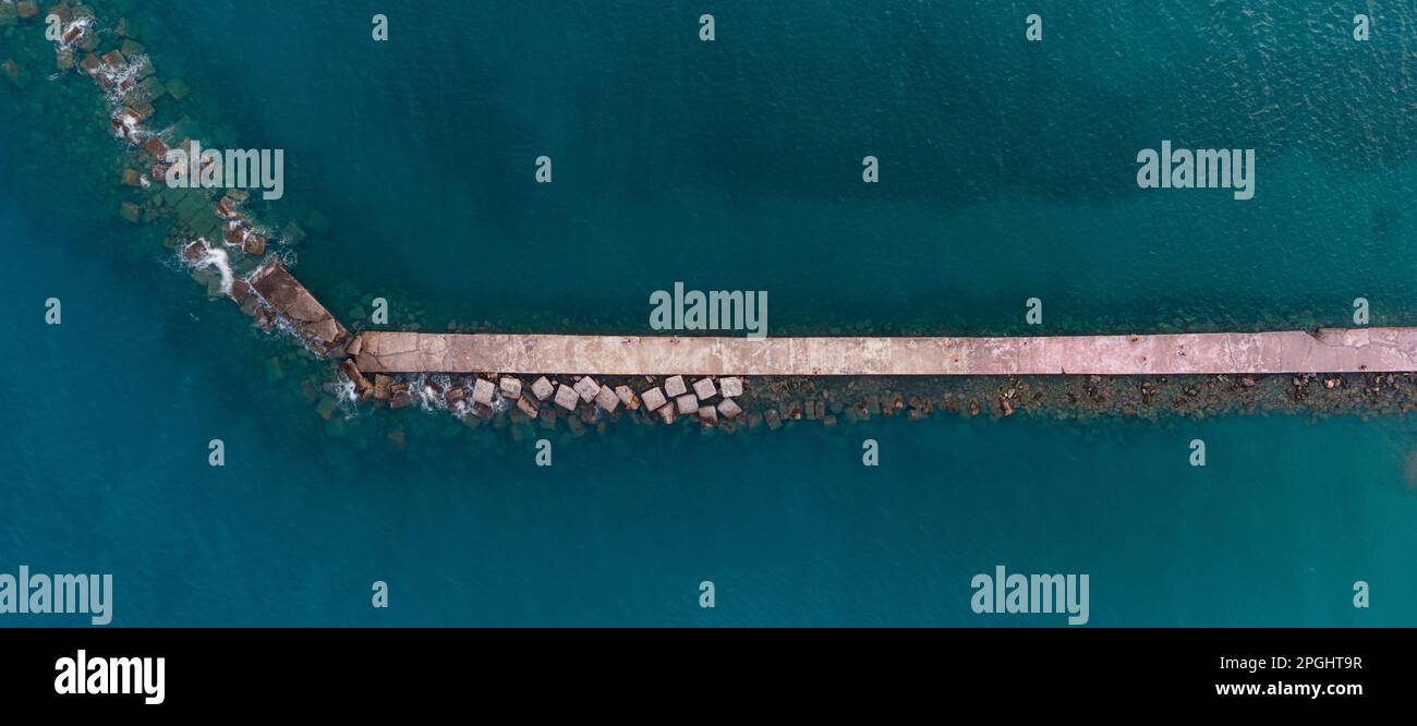Aerial view kalamata, messinia greece Stock Photo - Alamy