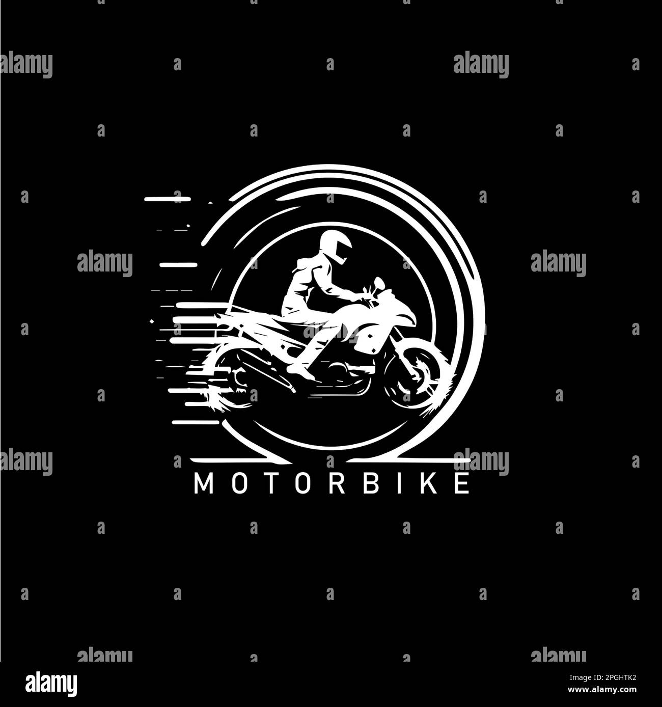 Motorbiker Stock Vector Images - Alamy
