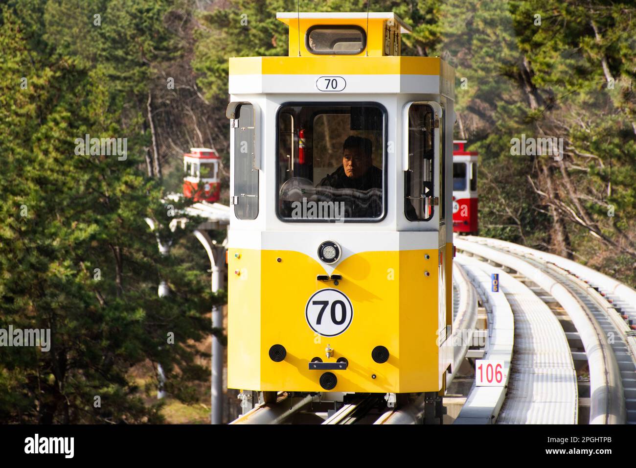 Korean people and foreign travelers sitting passengers journey on Sky ...