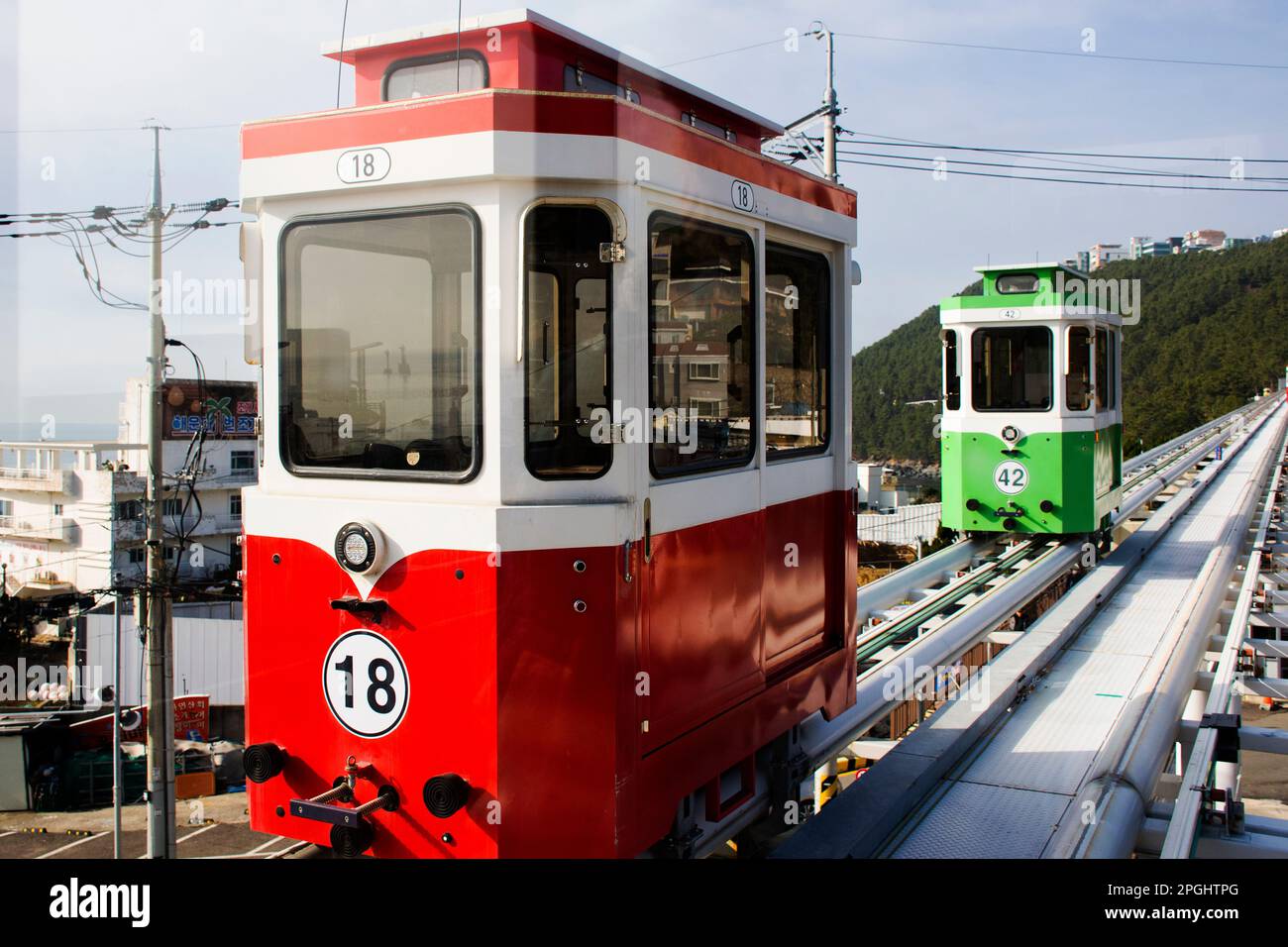 Korean people and foreign travelers sitting passengers journey on Sky ...