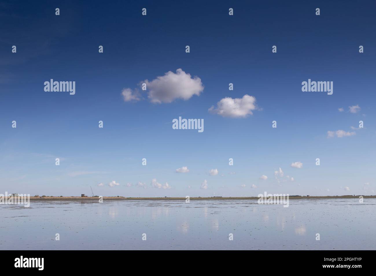 The Broomway, one of the UK's most dangerous footpaths, in the Thames ...