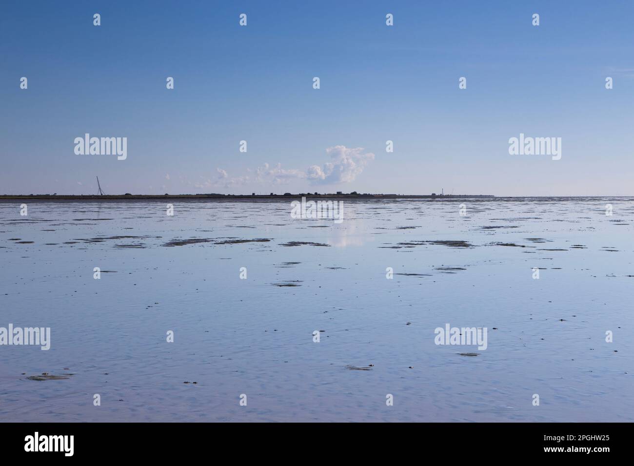 The Broomway, one of the UK's most dangerous footpaths, in the Thames ...