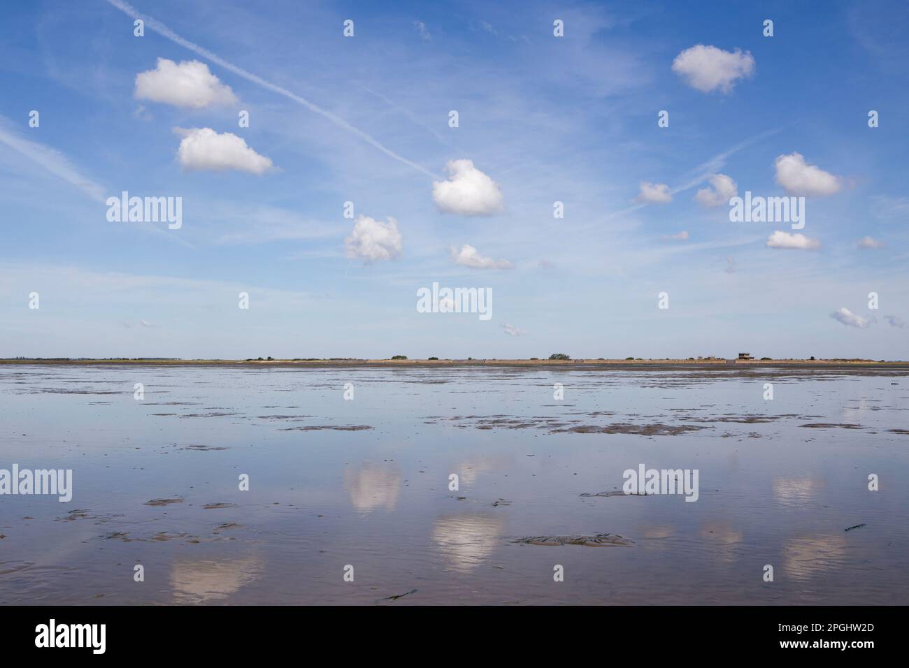The Broomway, one of the UK's most dangerous footpaths, in the Thames ...