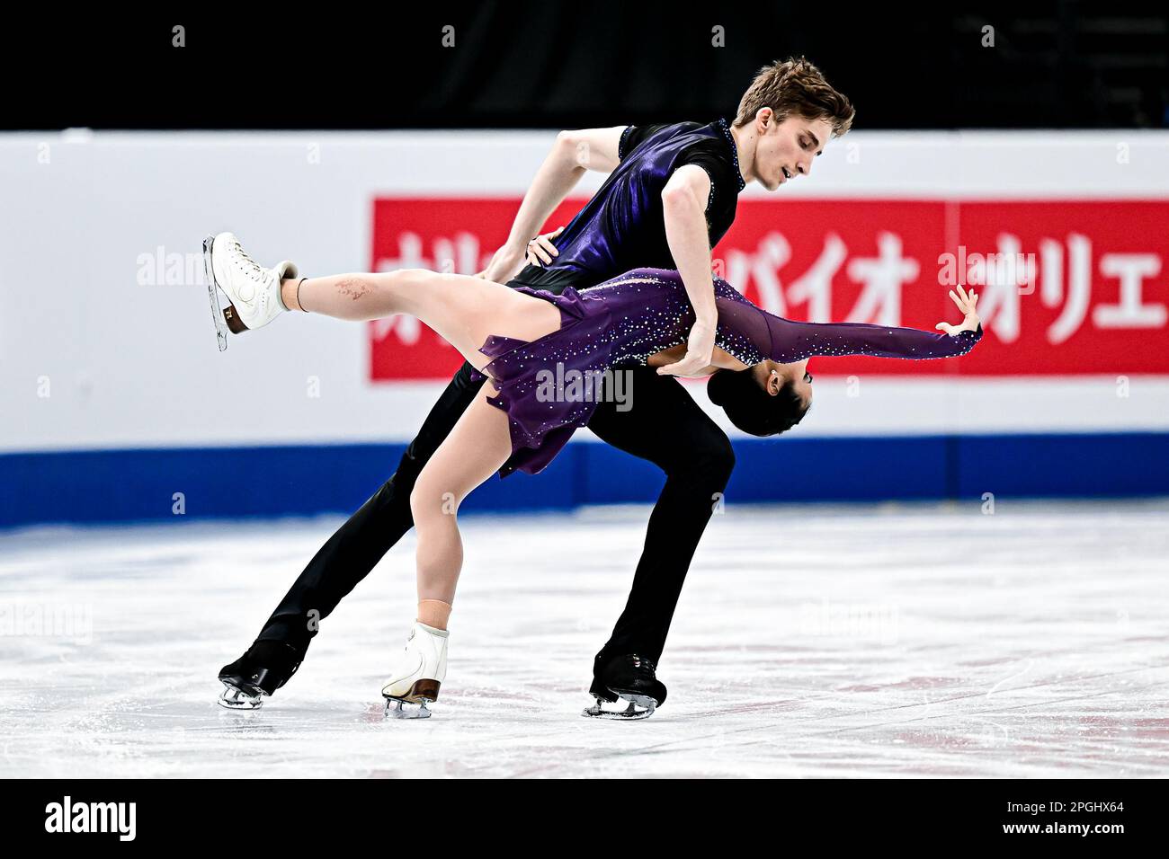 Saitama, Japan. 23rd Mar, 2023. Isabella GAMEZ & Aleksandr KOROVIN (PHI ...
