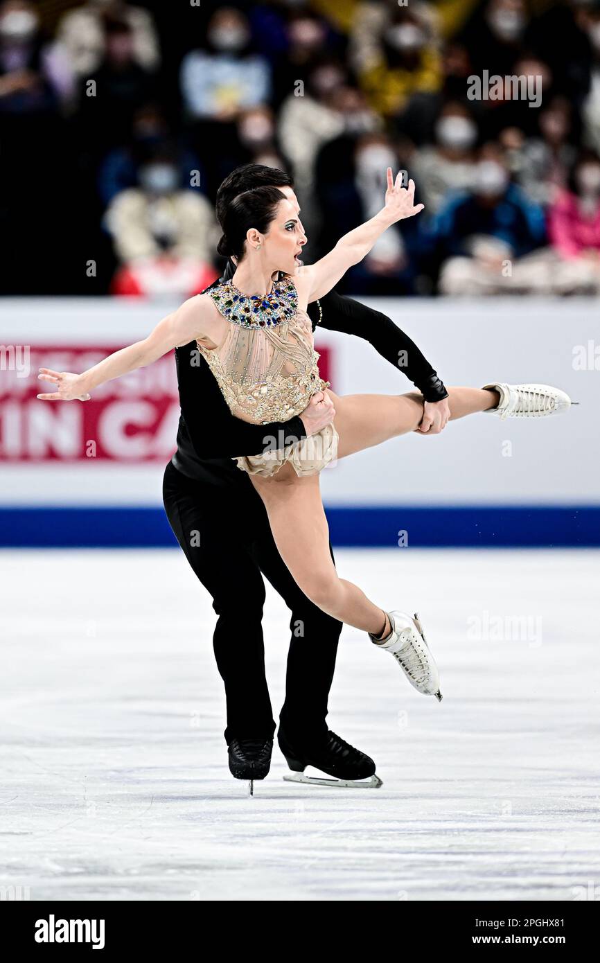 Saitama, Japan. 23rd Mar, 2023. Deanna STELLATO-DUDEK & Maxime ...
