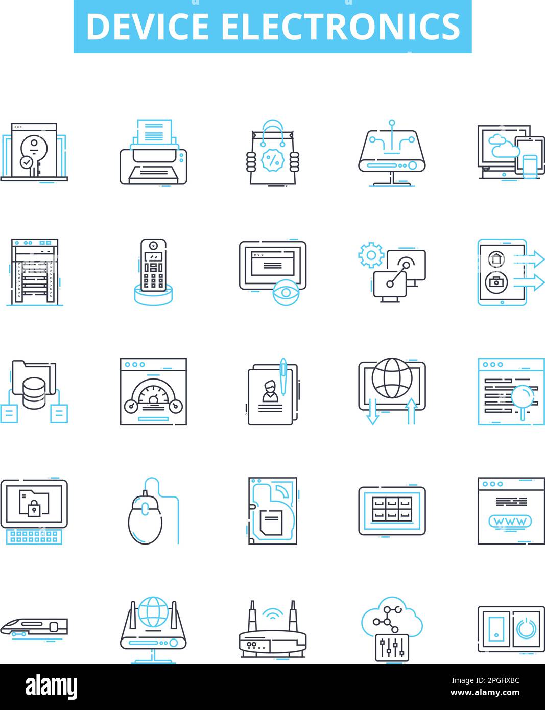 Sensors and actuators Stock Vector Images - Alamy