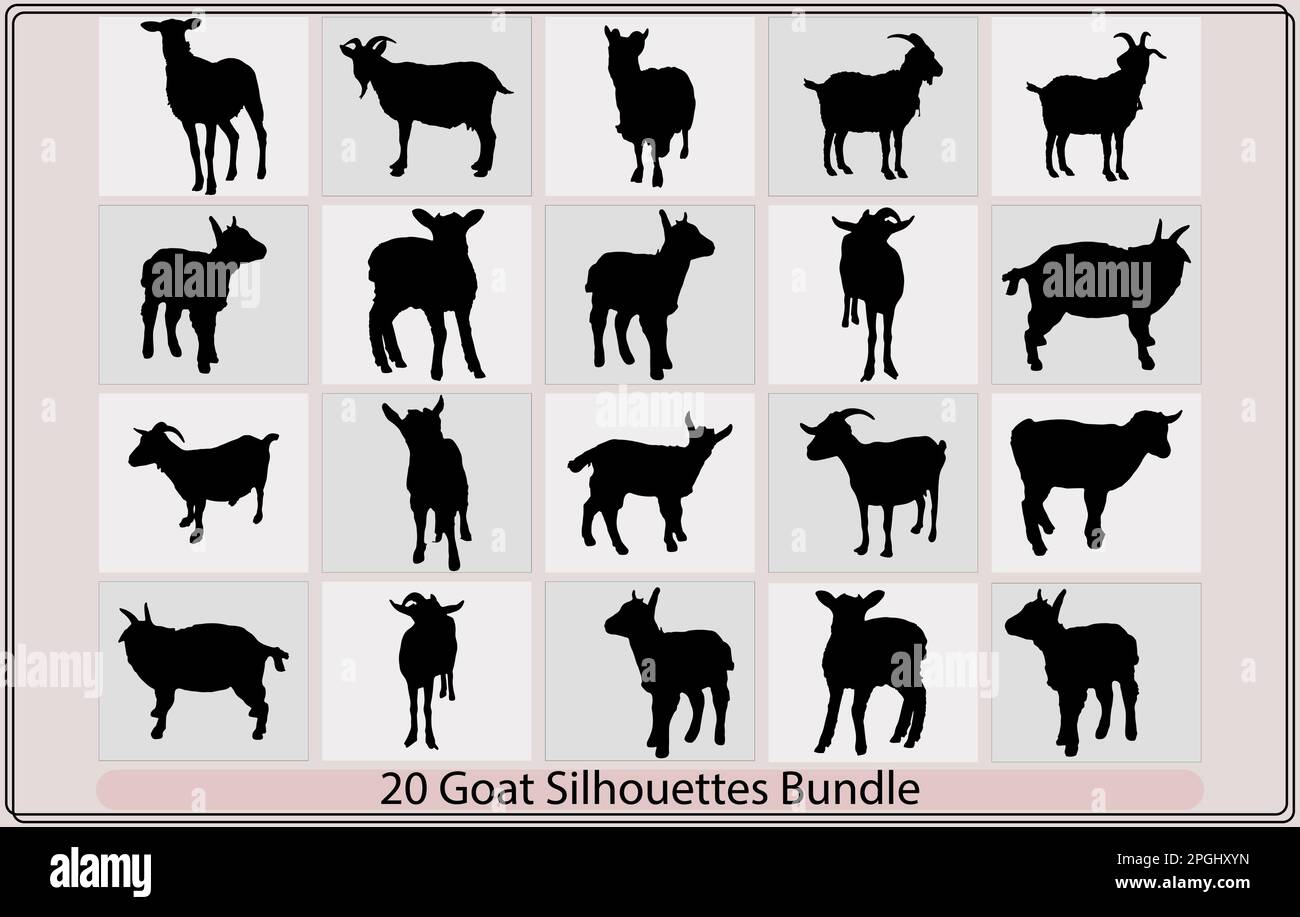 Goat tail domestic Stock Vector Images - Alamy
