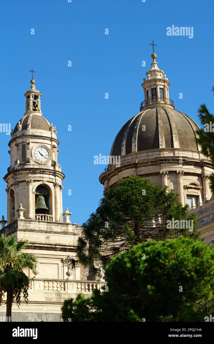 Catania Cathedral (in Italian Duomo di Catania) is dedicated to Saint ...