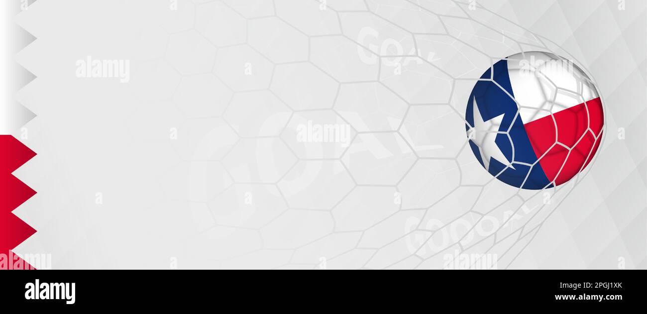 Banner design of a football ball with flag of Texas in football net ...
