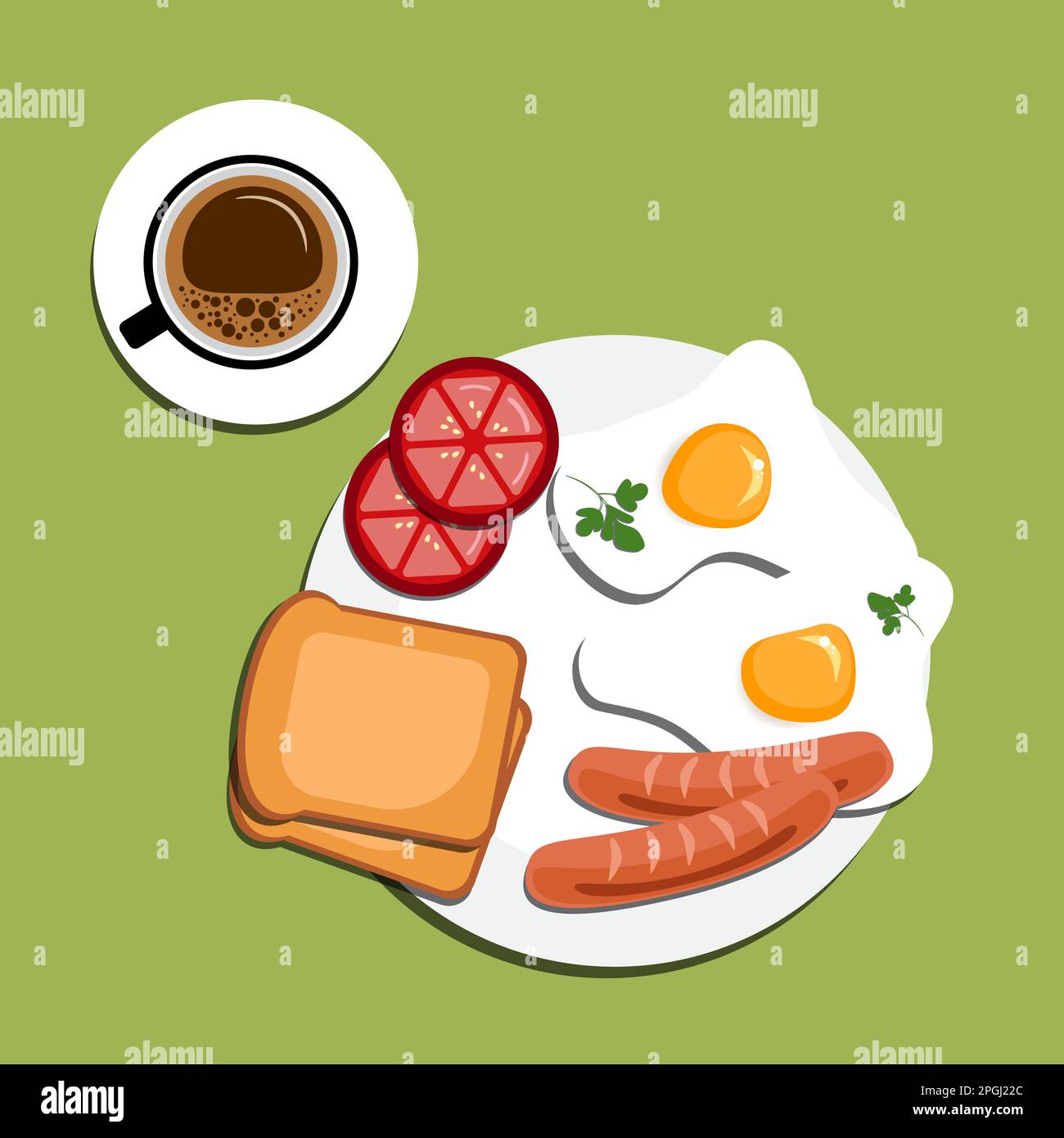 Bread restaurant cut out Stock Vector Images - Alamy