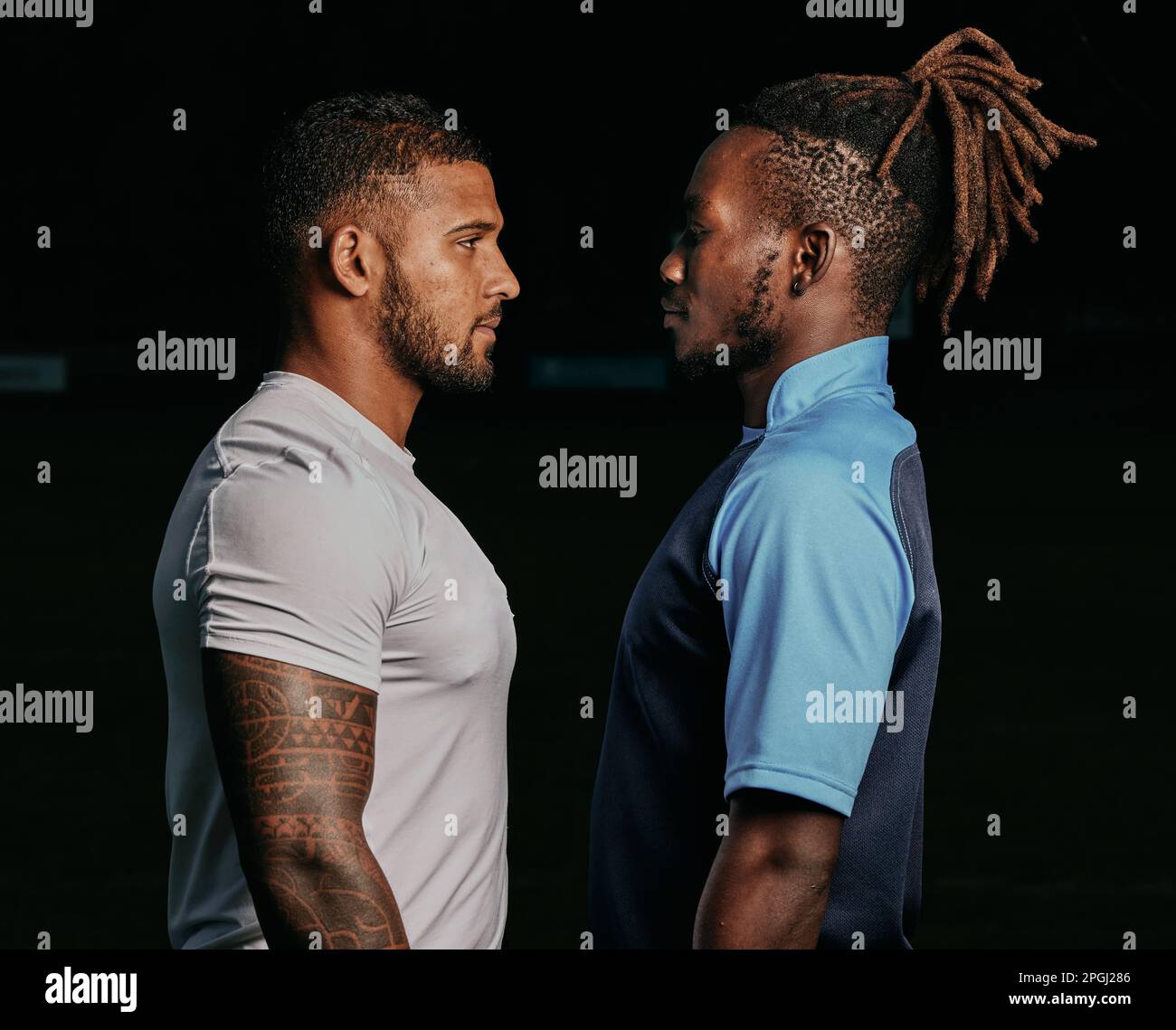 Black man in profile hi-res stock photography and images - Alamy