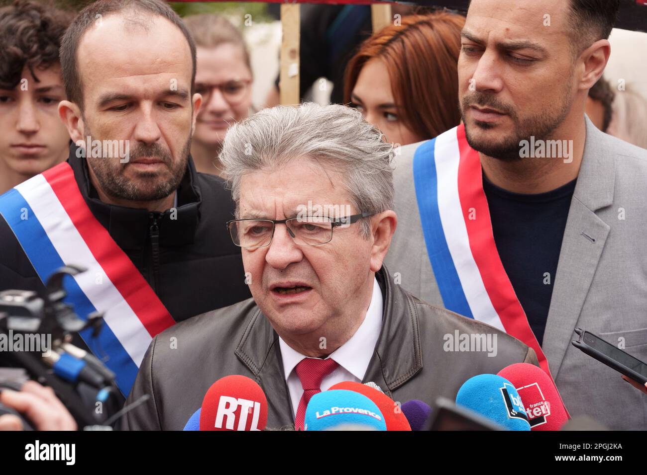 Jean luc melenchon le port hi-res stock photography and images - Alamy