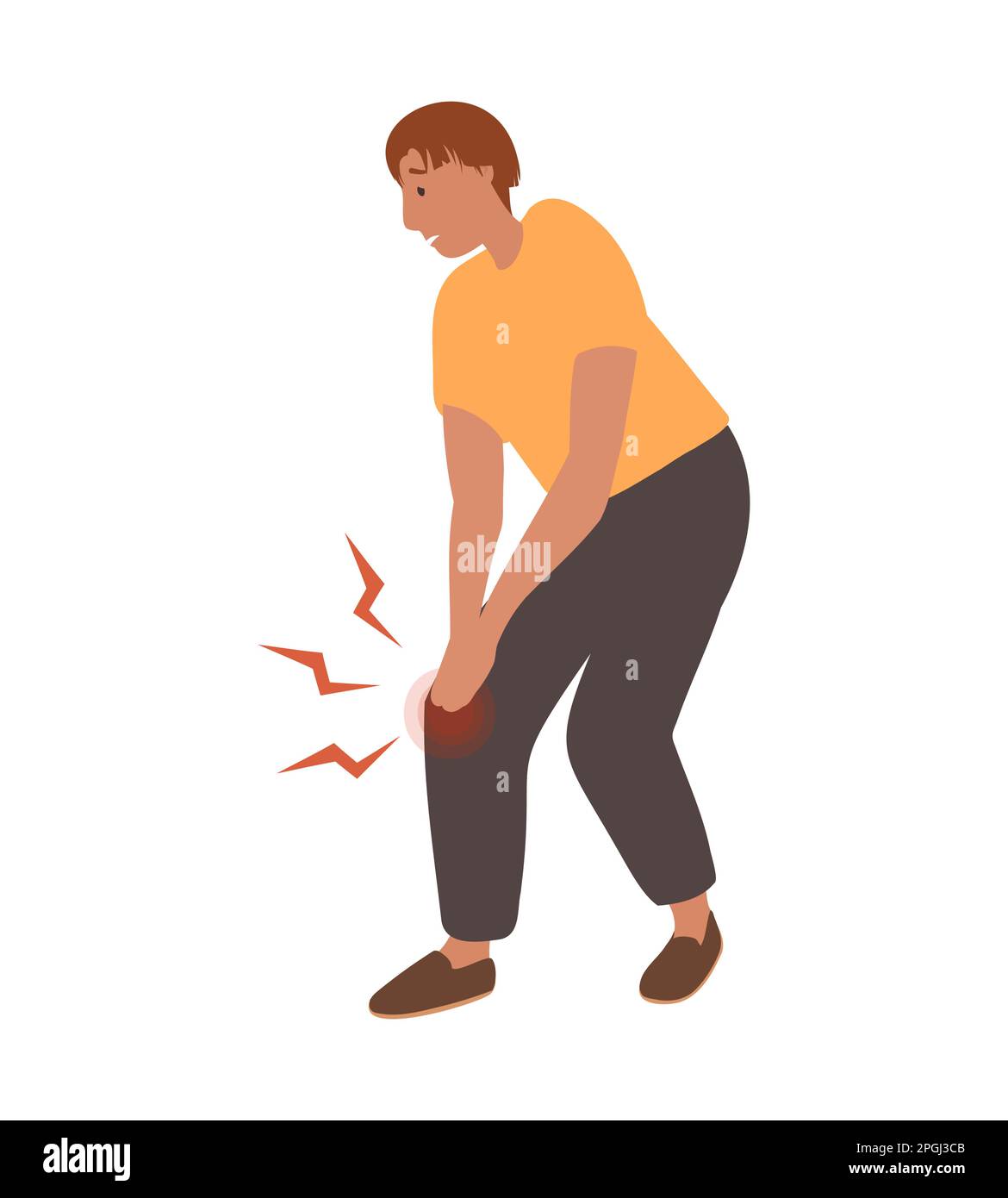 Touching legs Stock Vector Images - Alamy