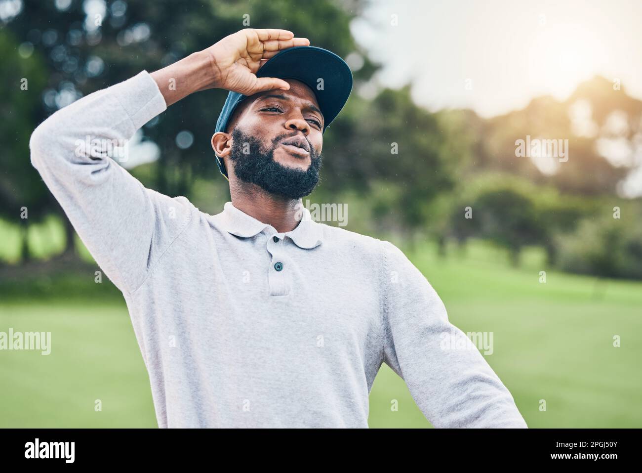 Angry golfer hi-res stock photography and images - Alamy