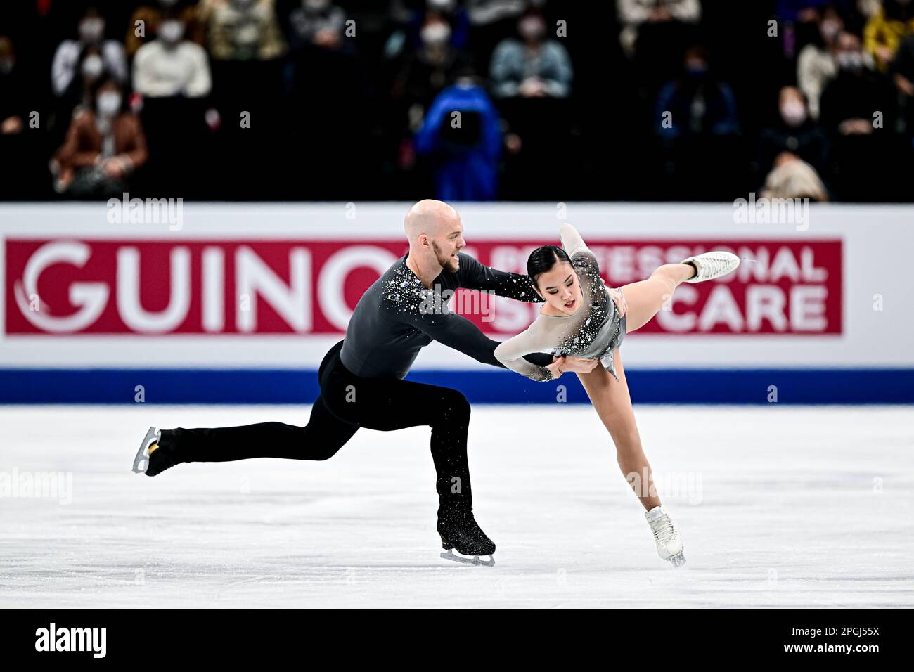 Saitama, Japan. 23rd Mar, 2023. Ellie KAM & Danny O'SHEA (USA), during ...