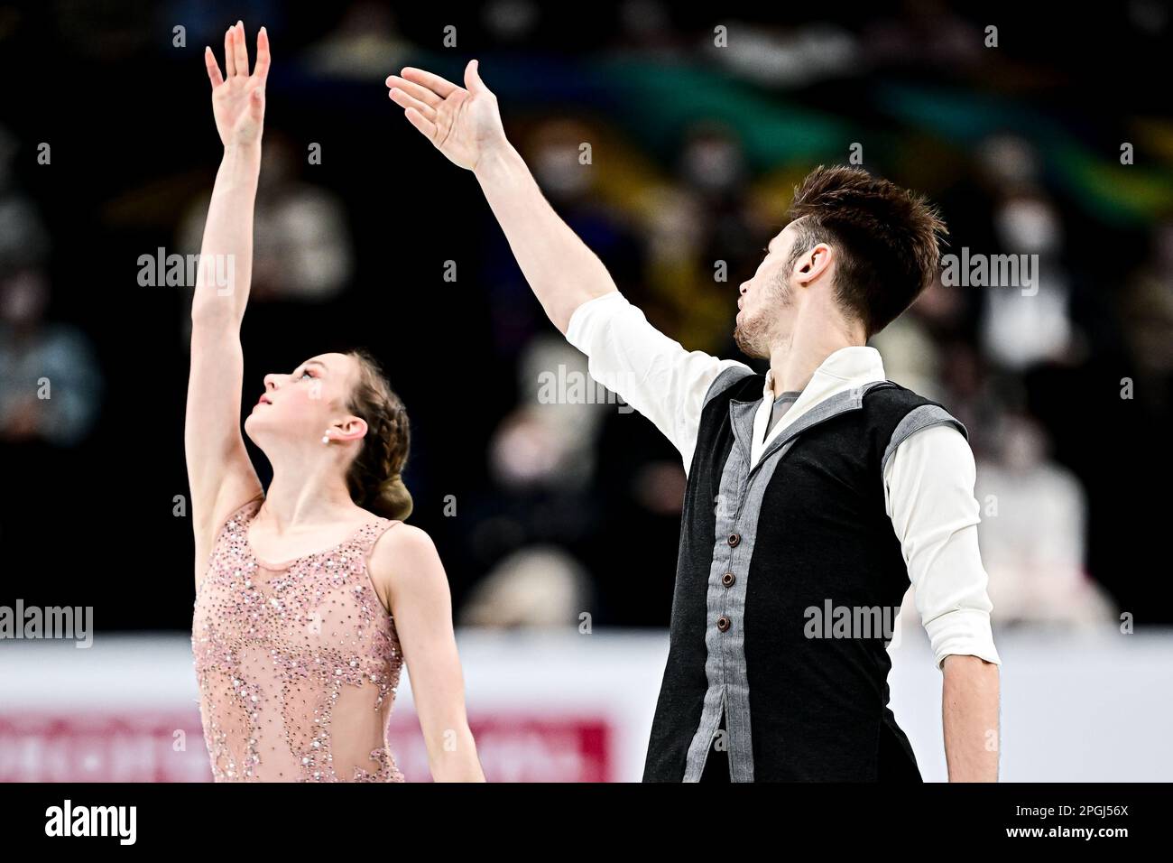 Saitama, Japan. 23rd Mar, 2023. Brooke MCINTOSH & Benjamin MIMAR (CAN ...