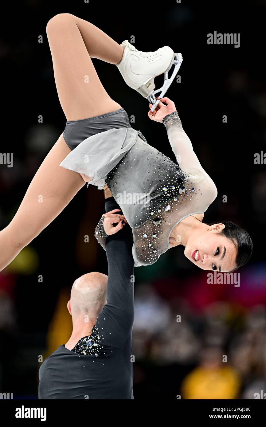 Saitama, Japan. 23rd Mar, 2023. Ellie KAM & Danny O'SHEA (USA), during ...