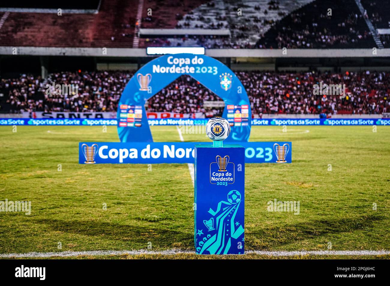 Recife, Brazil. 22nd Mar, 2023. Highlights of the game Santa Cruz x ...