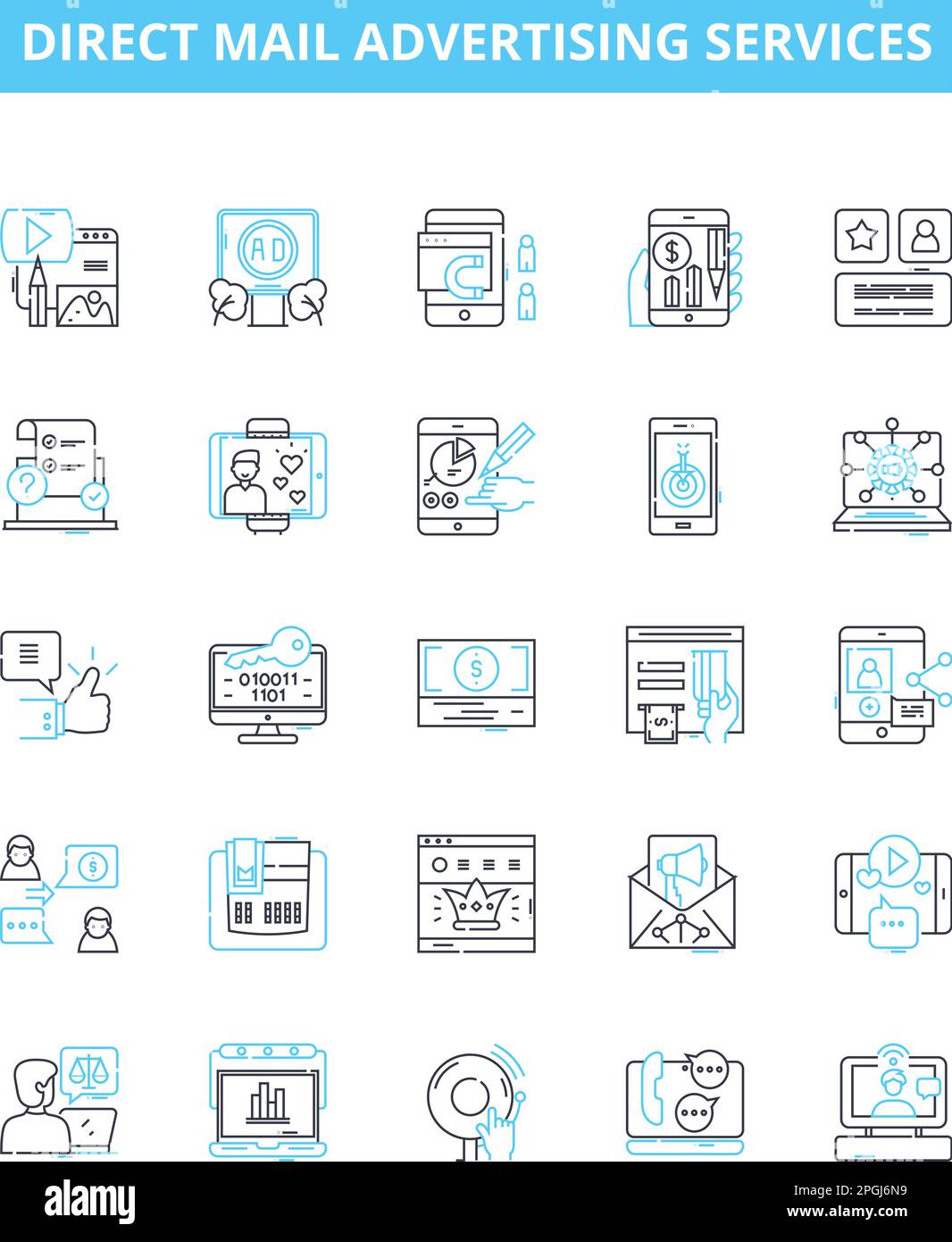 Bulk mail processing Stock Vector Images - Alamy