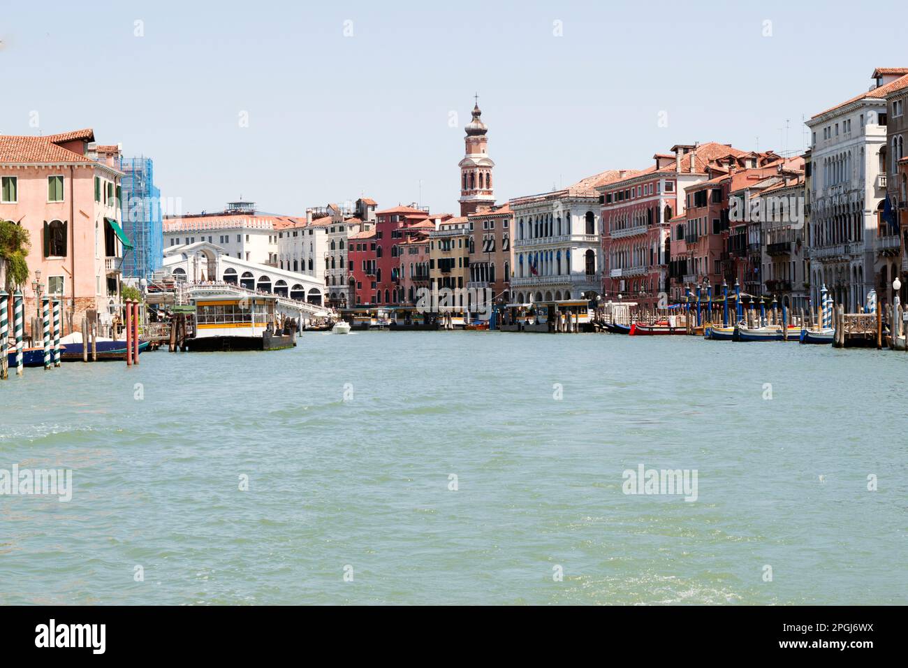 The Grand Canal is the largest and most famous canal in Venice. It is ...