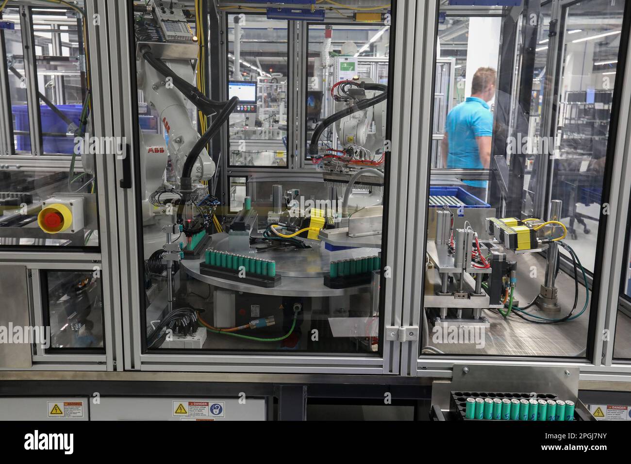 Assembly line producing Electric Hyper car Rimac Nevera is pictured at ...