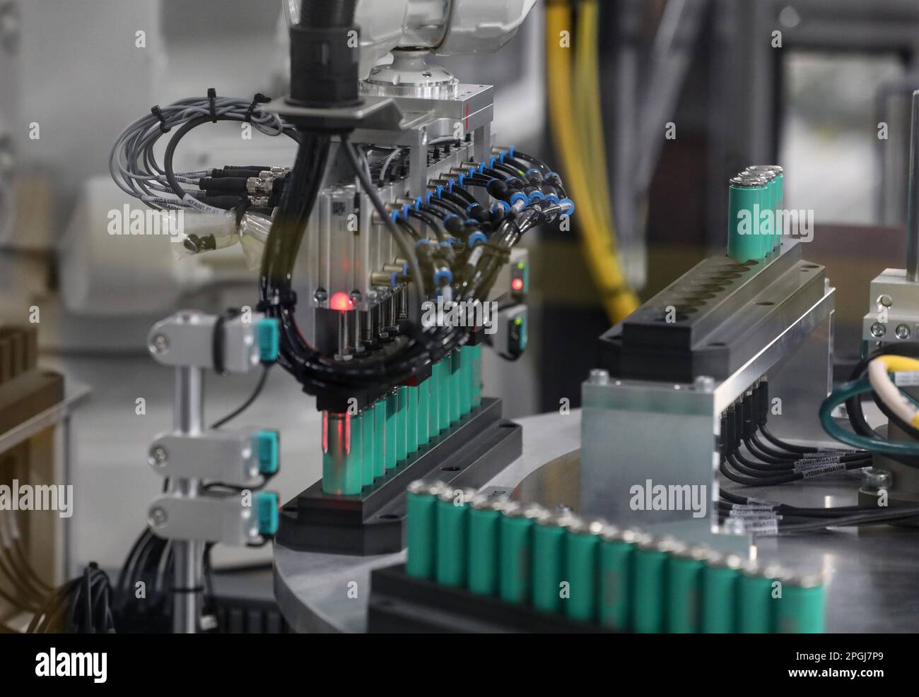 Assembly line producing Electric Hyper car Rimac Nevera is pictured at ...