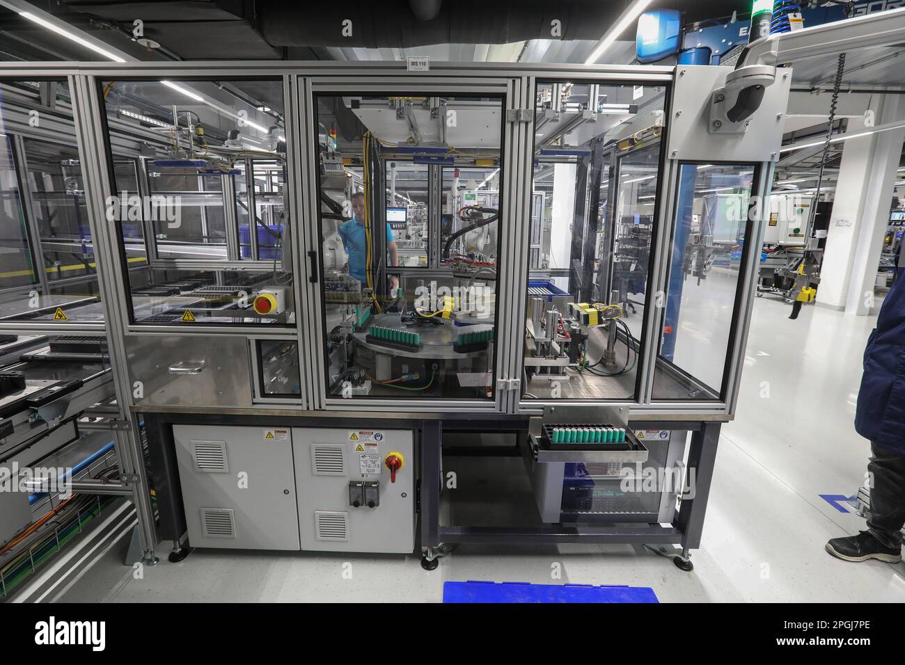 Assembly line producing Electric Hyper car Rimac Nevera is pictured at ...