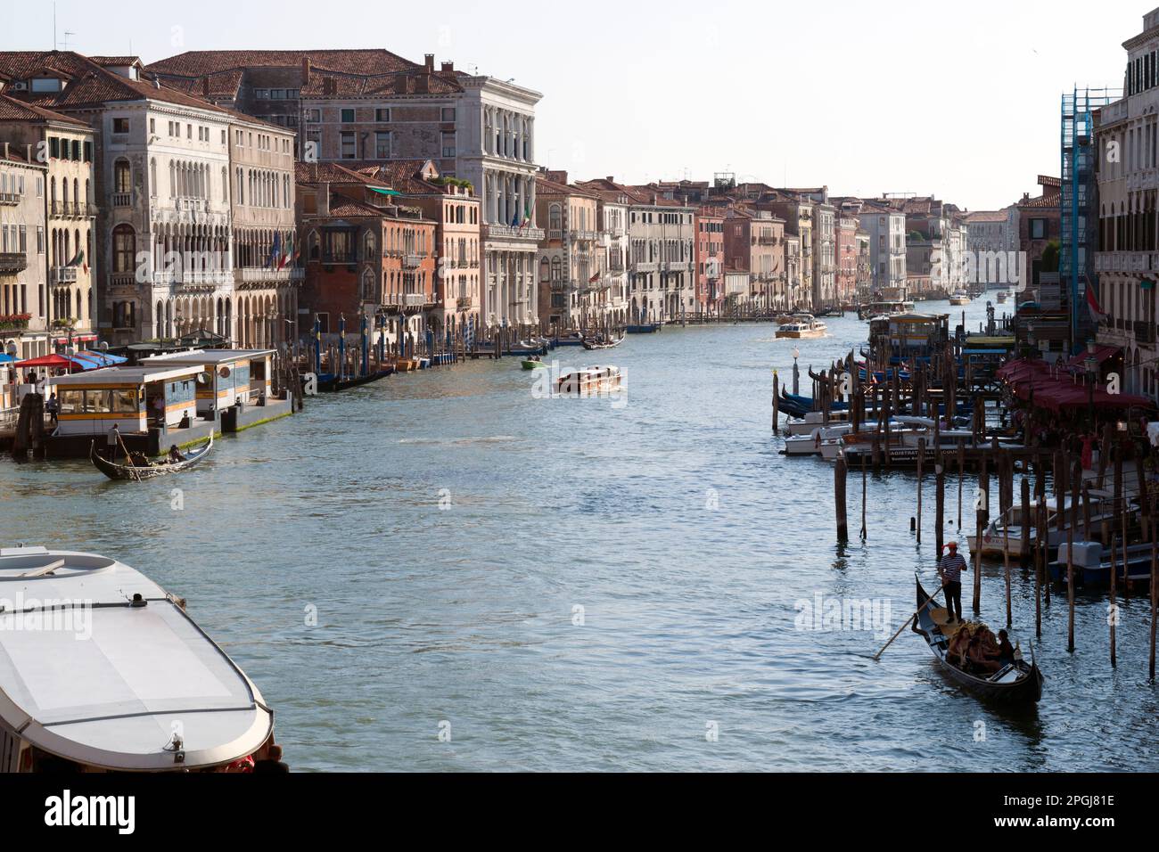The Grand Canal is the largest and most famous canal in Venice. It is ...