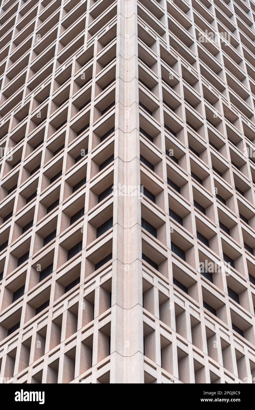 A modern office building with multiple windows, providing a bright and ...